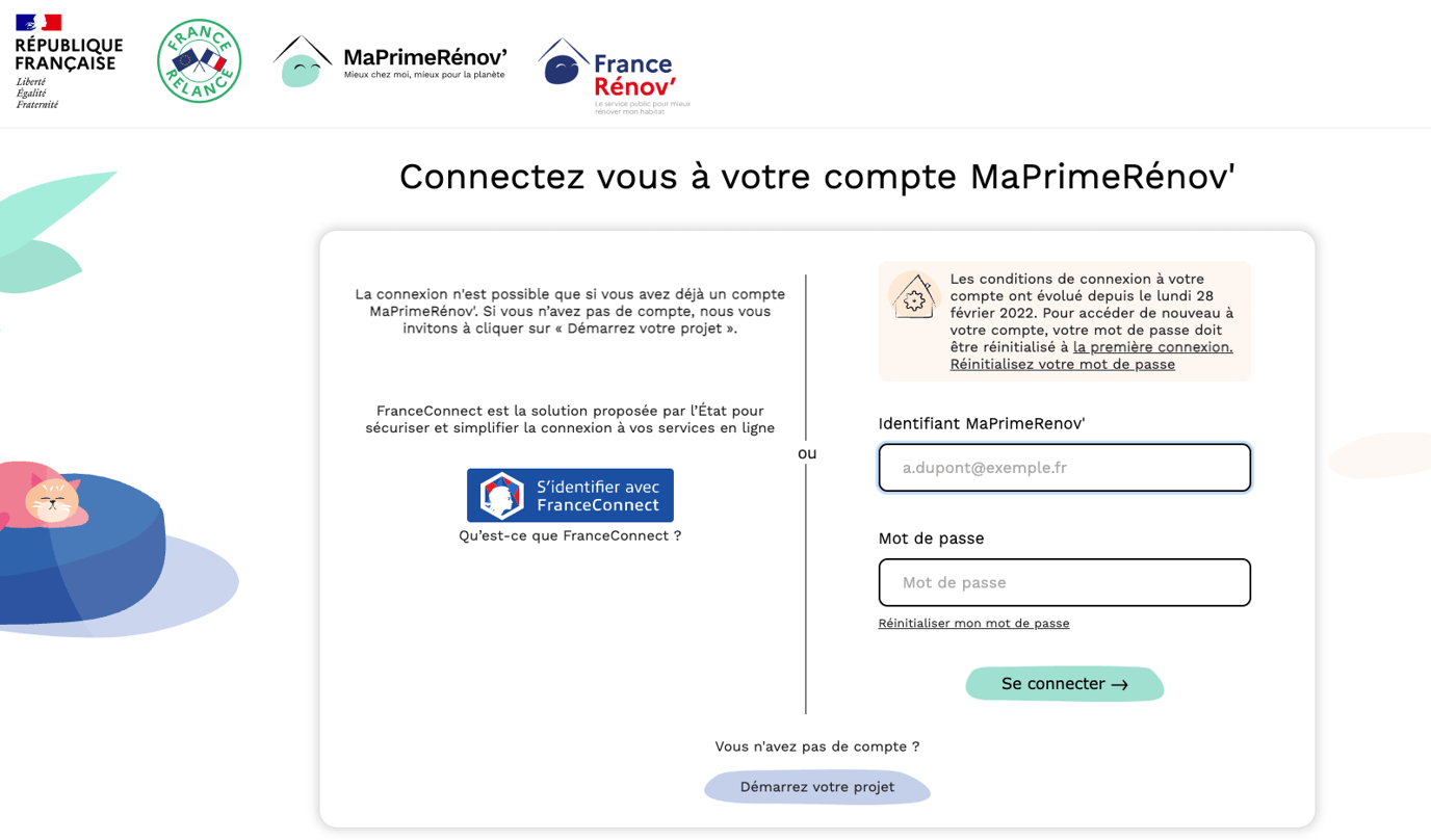 MaPrimeRénov' : comment se connecter à son compte